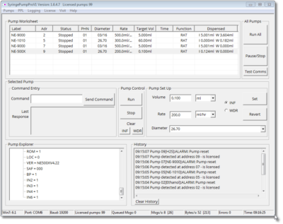 Pump Control Software? - SyringePumpPro